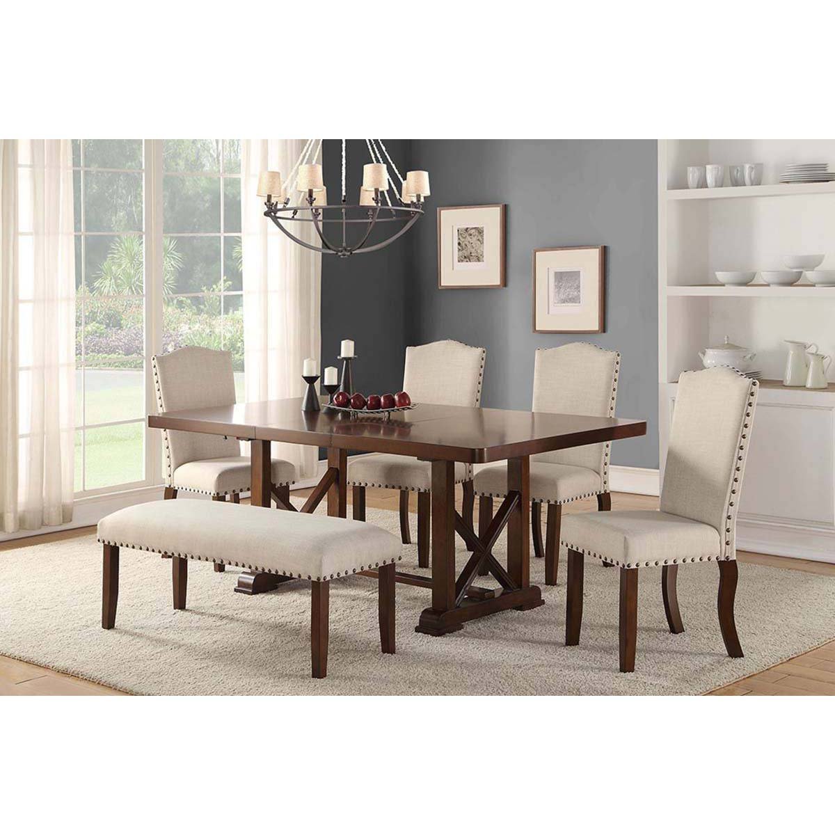 Cherry wood dining bench store